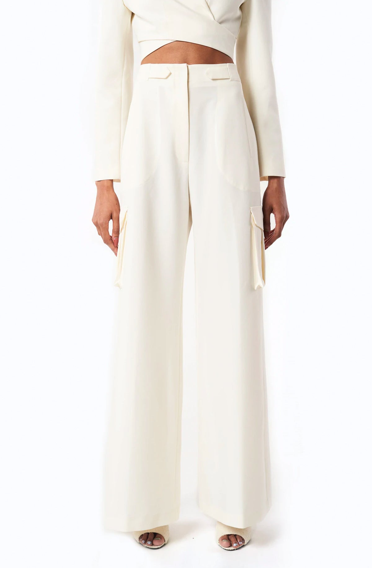 RONNY KOBO CHUCK CARGO PANT IN IVORY